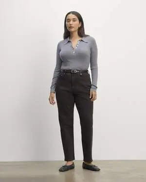 Everlane Cheeky Hourglass Jean - Washed Black | 28.5" Inseam